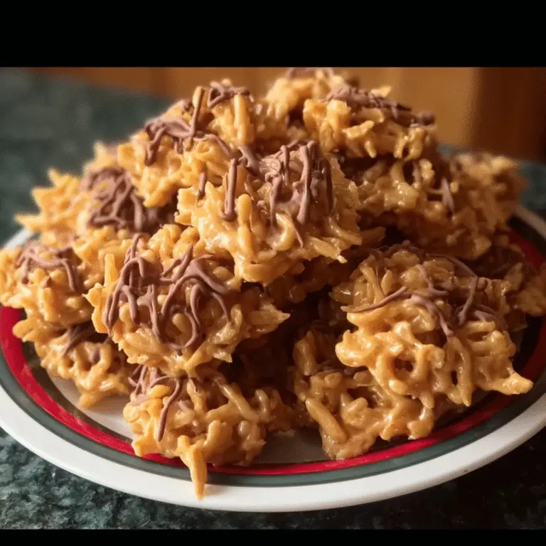 Peanut Butter Haystacks (Sweet, Crunchy & Done in Minutes!) - s ...